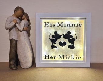 Minnie Mouse Light Box Svg - Etsy
