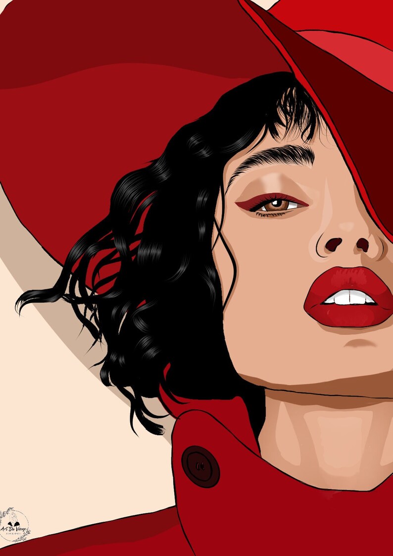 Digital Illustrations Digital Portrait Custom Made - Etsy