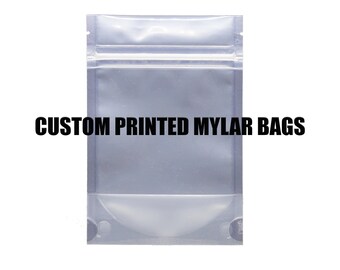 Mylar Custom Bags | Etsy
