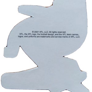 Xfl Los Angeles Xtreme Football Logo Sticker 2001 La Vintage - Etsy