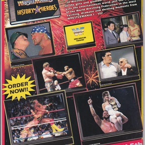 WWF Magazine June 1991 Wrestlemania VII Ultimate Warrior Jake - Etsy