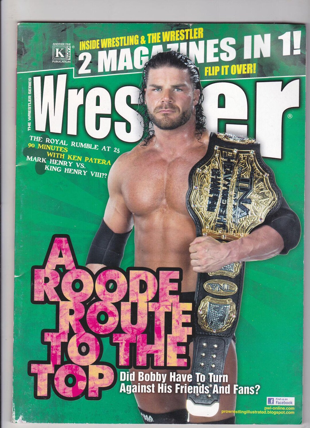Wrestler/inside Wrestling Magazine Volume 45 2012 Bobby Roode Mark ...