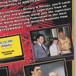 WWF Magazine June 1991 Wrestlemania VII Ultimate Warrior Jake - Etsy