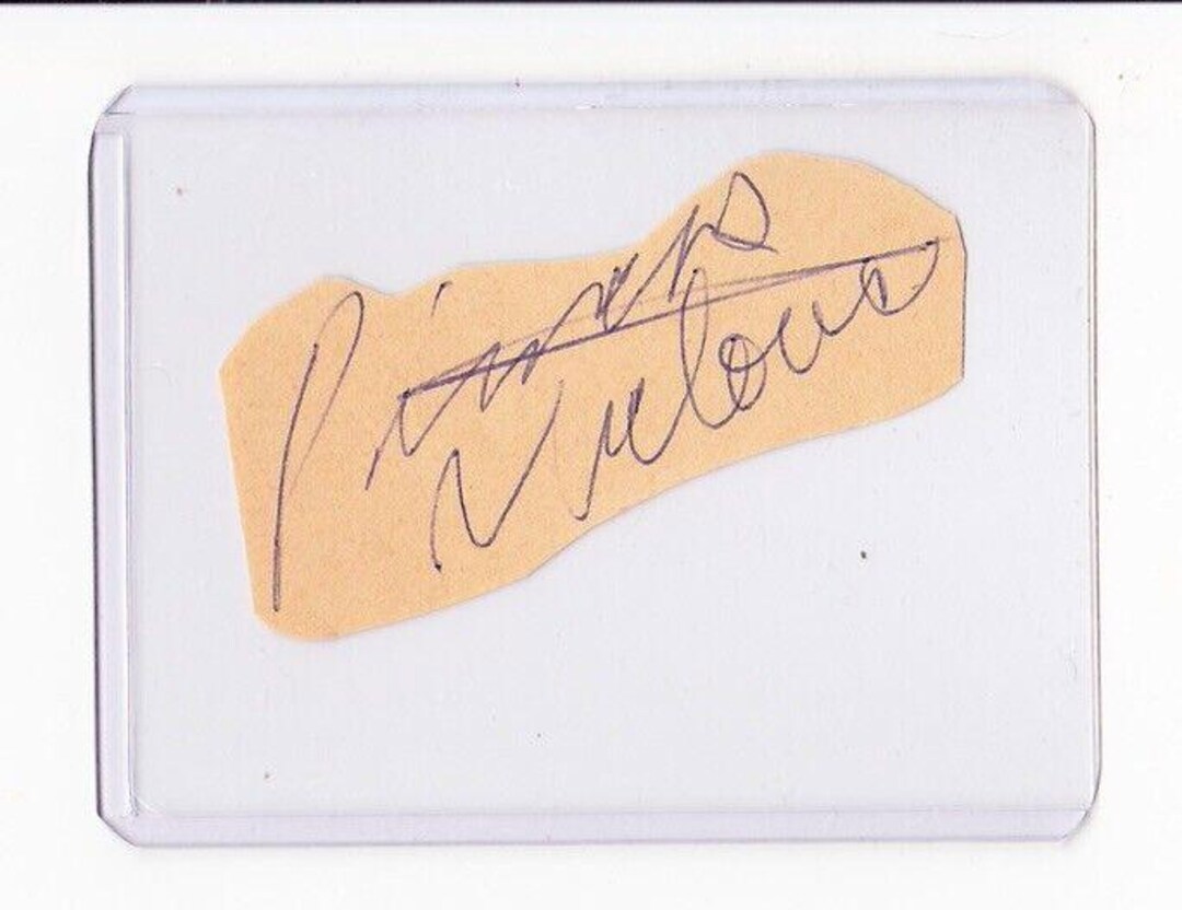 Princess Victoria Signed Cut Autograph Portland Pacific Northwest ...