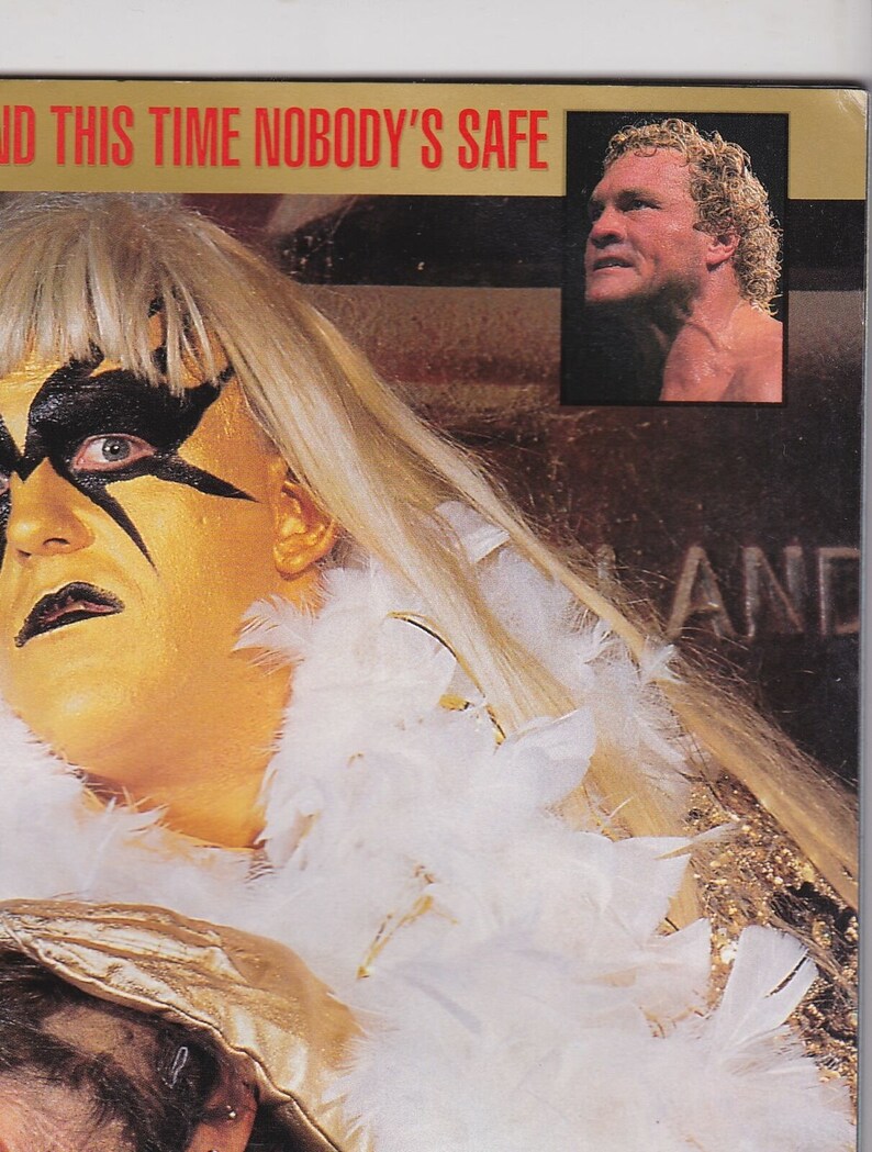 WWF Magazine October 1996 Wrestling Goldust Mankind Shawn - Etsy