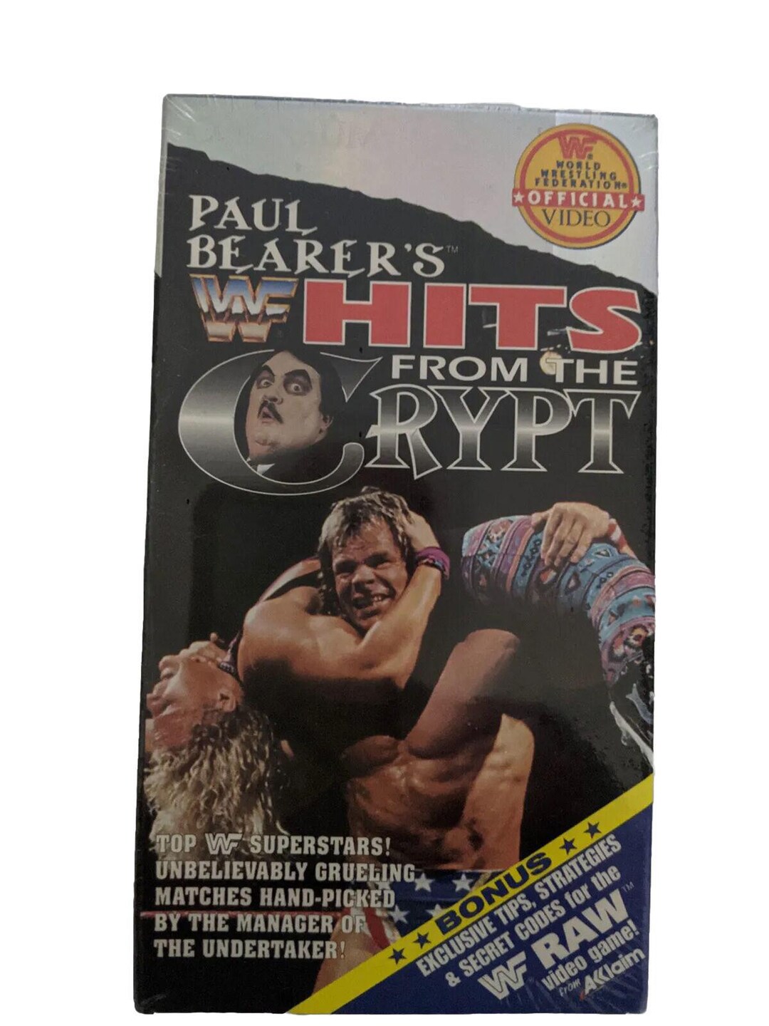 Wwf Hits From the Crypt Wrestling Vhs Factory Sealed Undertaker ...