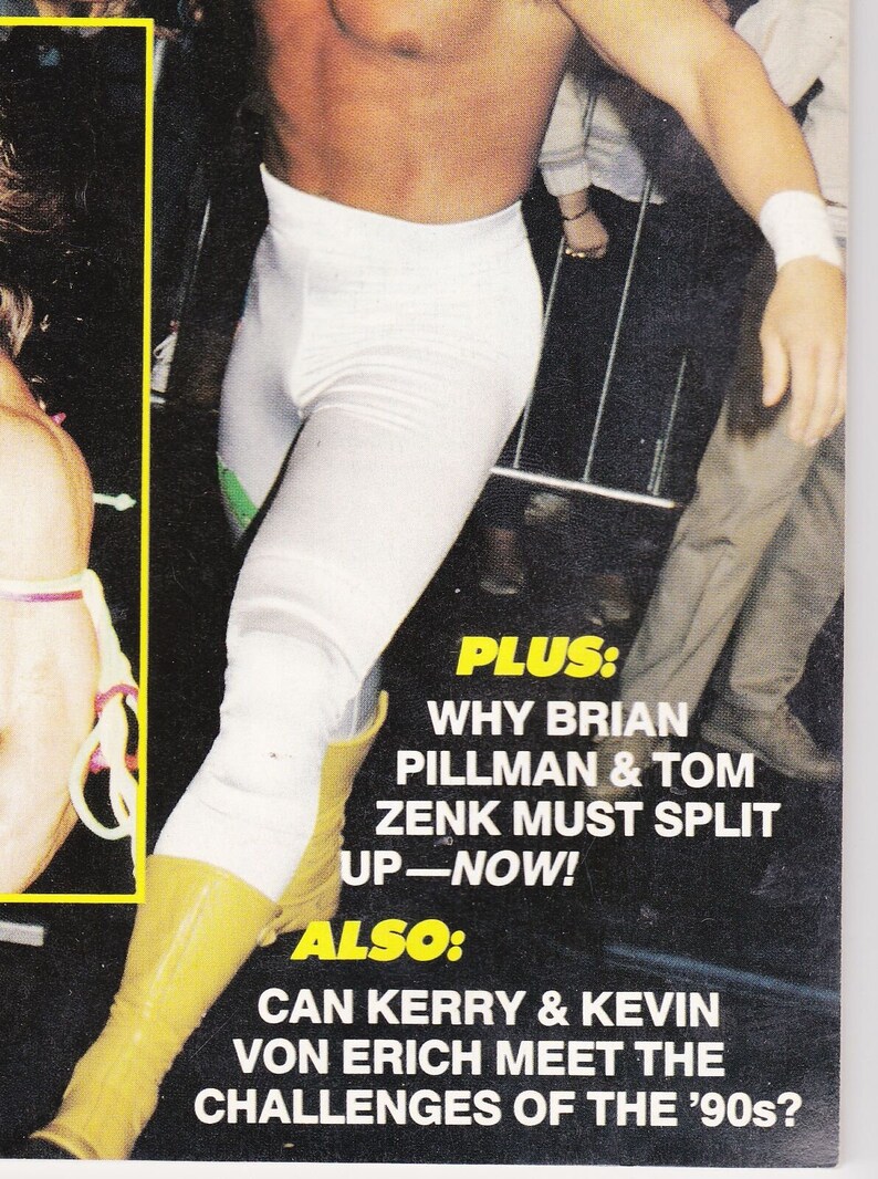 The Wrestler Magazine May 1990 Wrestling Sting Ultimate - Etsy