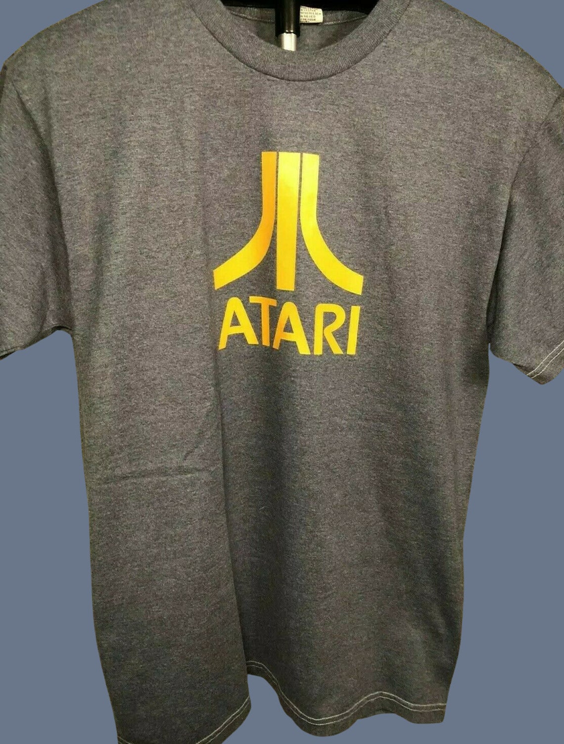 Classic Atari Logo Pong Space Invaders Men's T-Shirt Video | Etsy