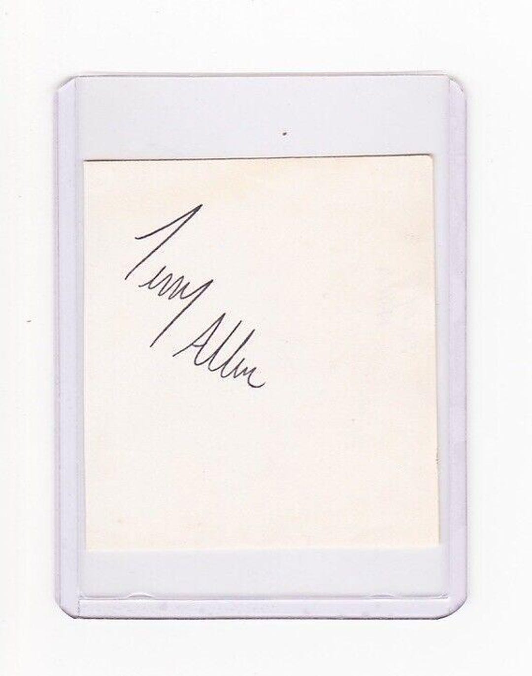 Terry Allen Signed Cut Autograph Portland Pacific Northwest Wrestling ...