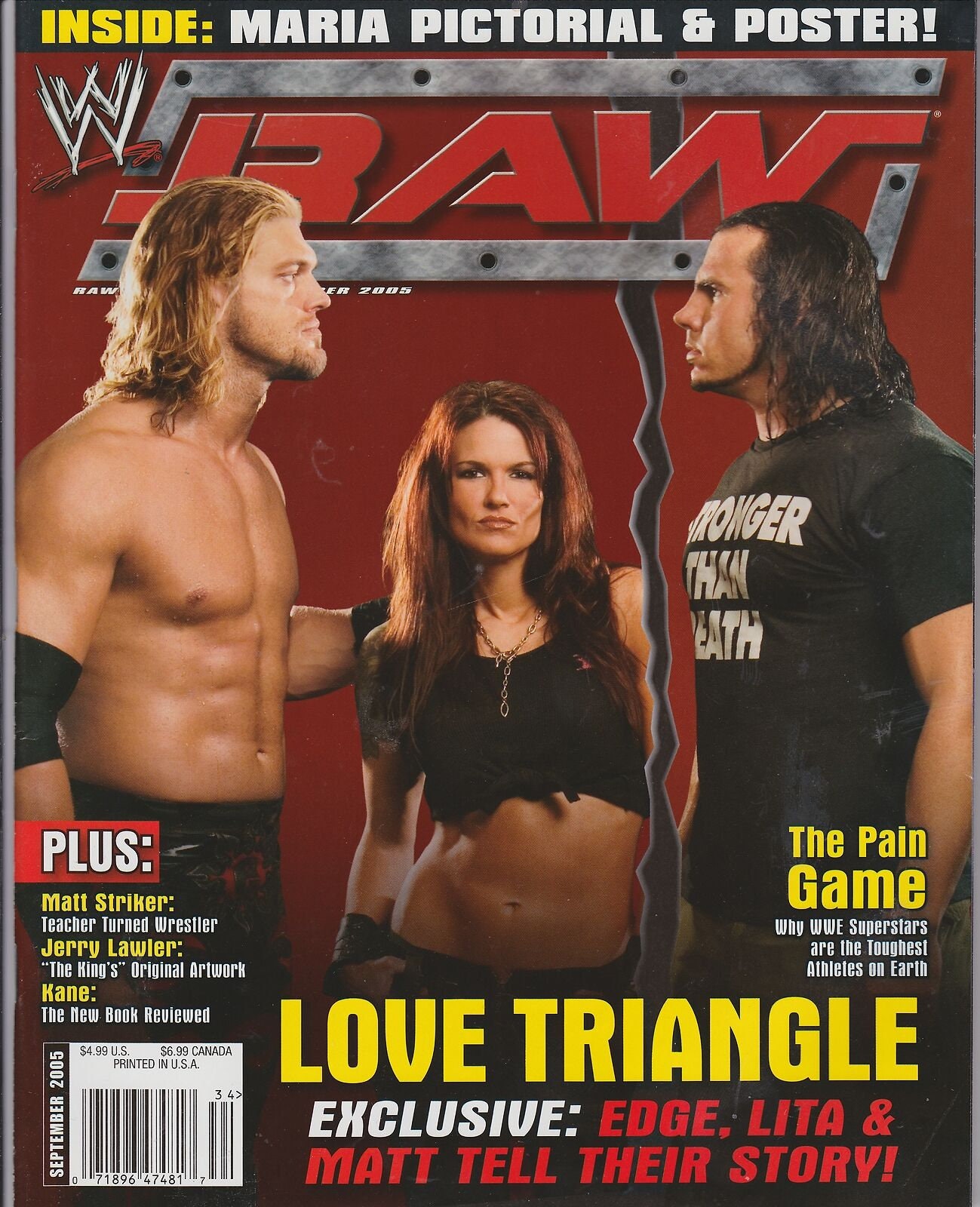 Lita And Edge In Bed In The Ring Full