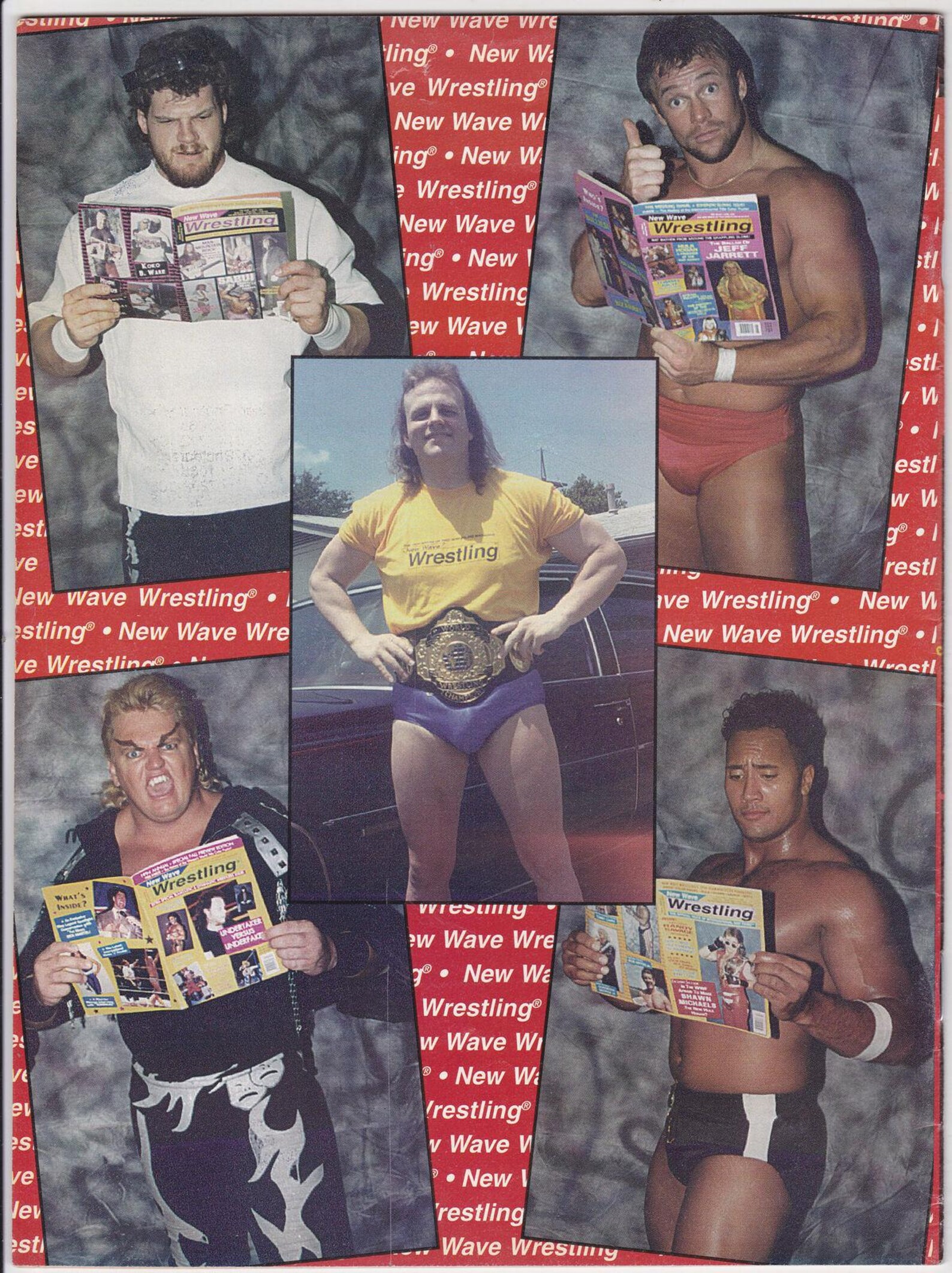 New Wave Wrestling November 1996 Bret Hart Razor Ramon Tommy Dreamer ...