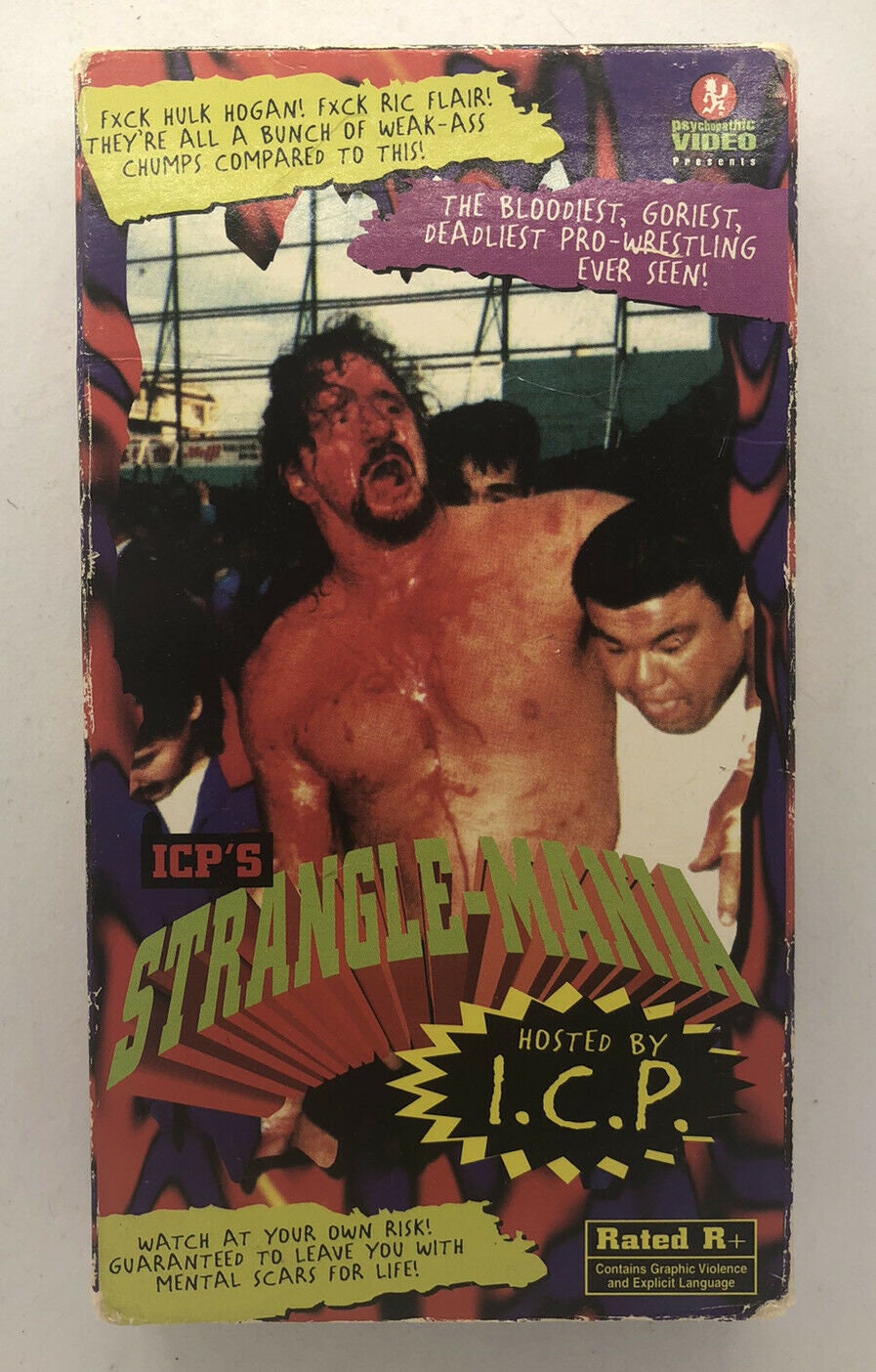 Icp Stranglemania Vhs Video Tape Pro Wrestling Wwf Wcw, 41% OFF
