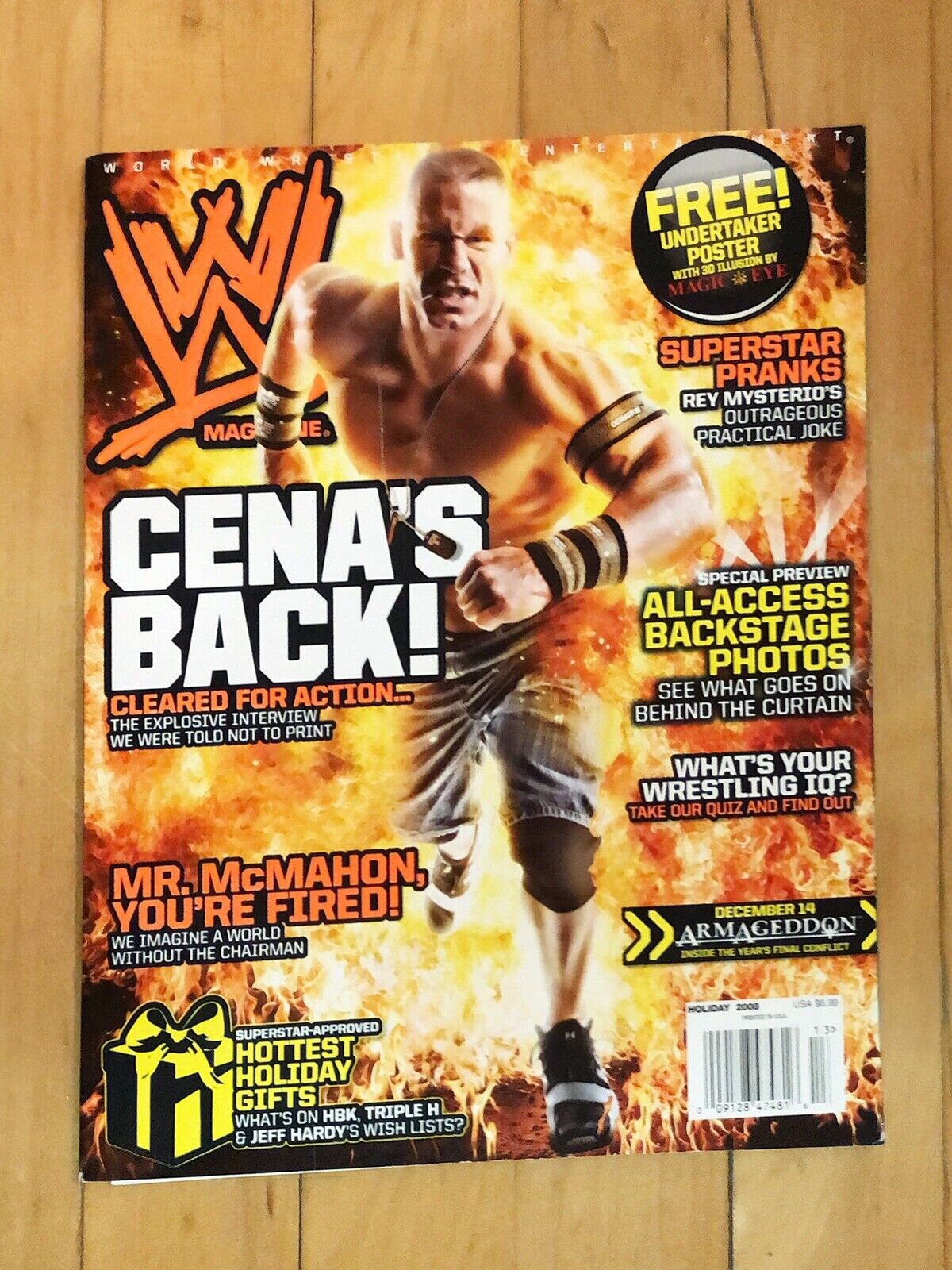 Undertaker And John Cena Backstage