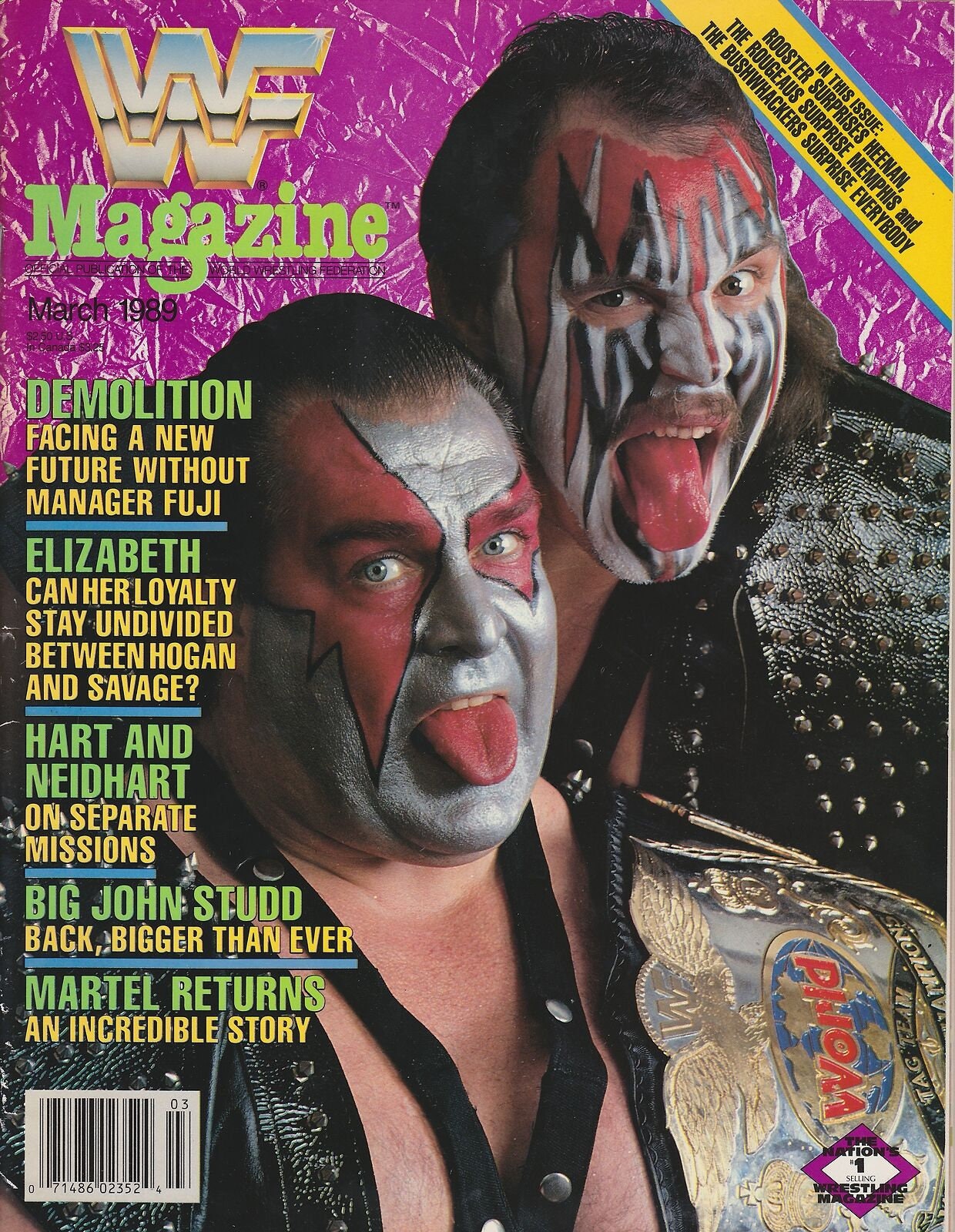 Demolition Wwf Masks