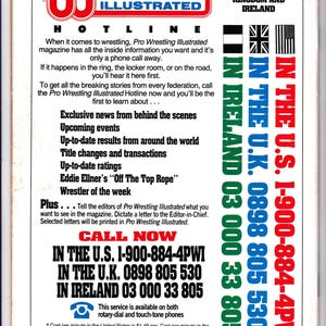 Inside Wrestling Magazine May 1992 Hulk Hogan Sid Justice Wrestlemania ...