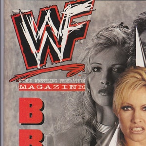 WWF Magazine August 1998 Wrestling Sable Marc Rena Mero - Etsy