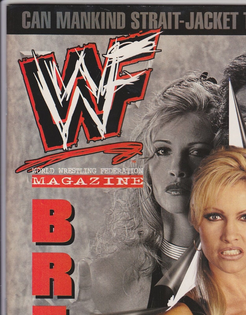WWF Magazine August 1998 Wrestling Sable Marc Rena Mero - Etsy