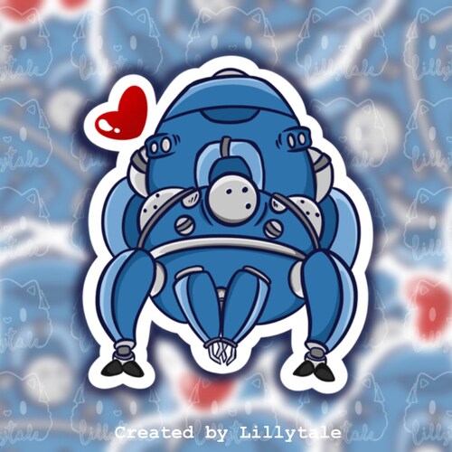 Ghost in the Shell Vinyl Stickers - Etsy
