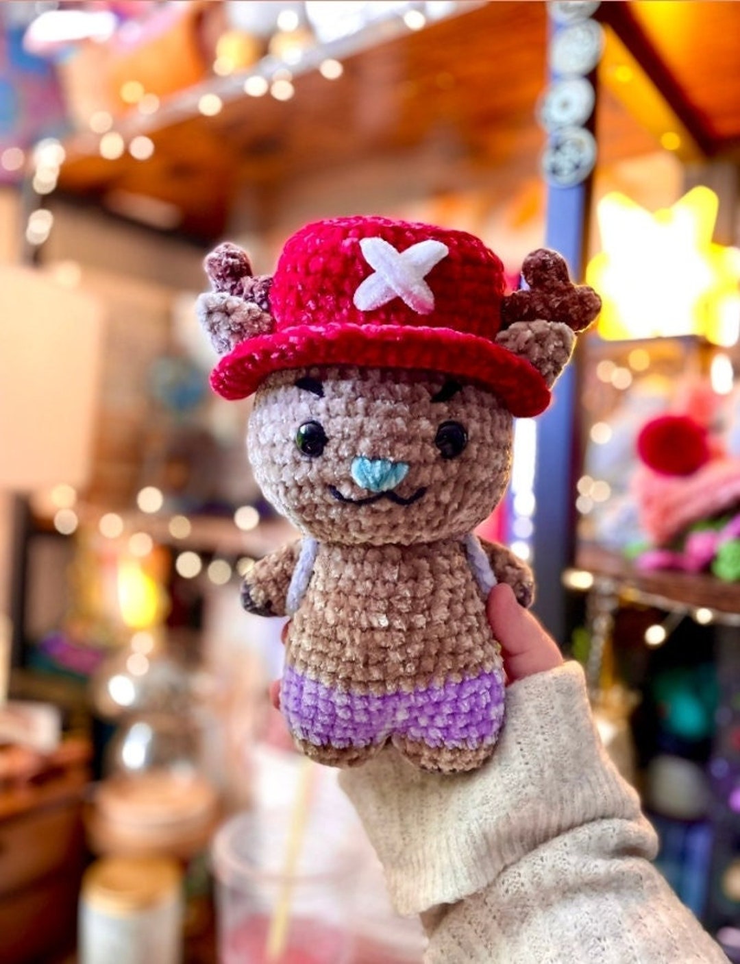 Crochet Tony Tony Chopper One Piece - Etsy