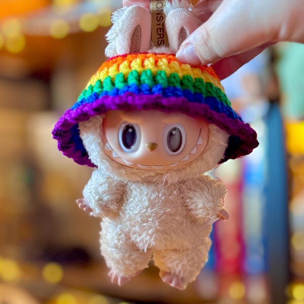 Labubu Rainbow Doll - Etsy