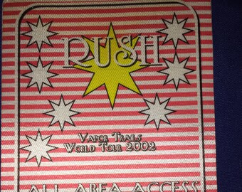 VIP Backstage All Access Pass ID Badge Card Concert Band Laminate Prop ...