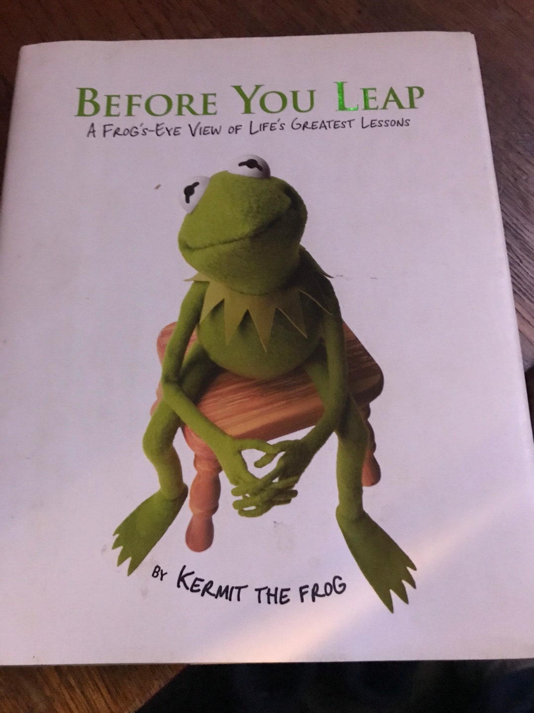 Before You Leap by Kermit the Frog- an Autobiography - Etsy