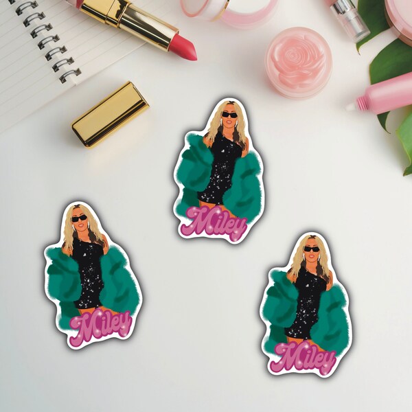 Miley Sticker - Etsy