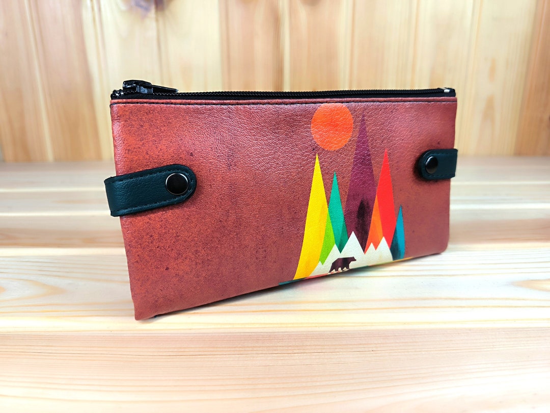 Large Women's Wallet | Faux Leather Wallet | Stylish Purse | Multi ...