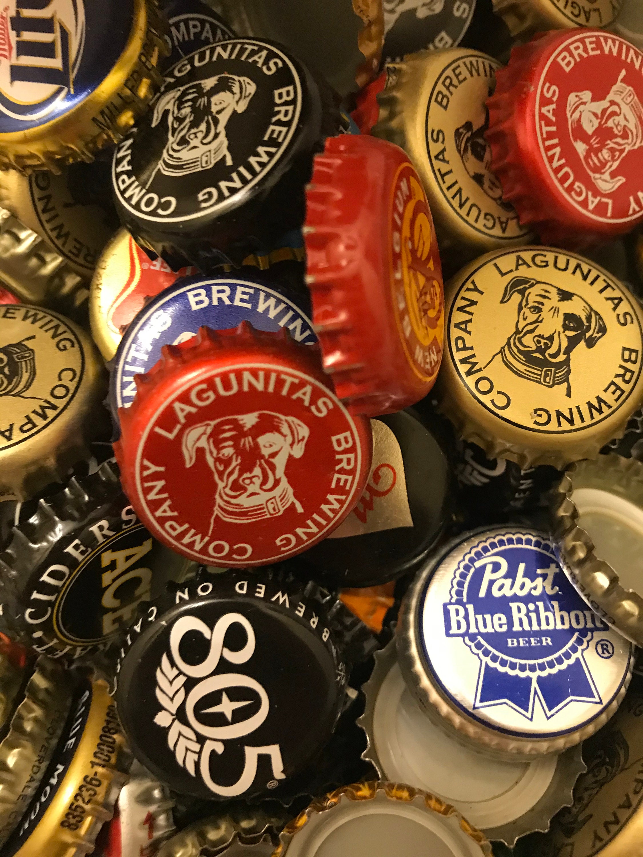 Assortment of Beer Bottle Caps for Craft Projects-lot of 100 Count ...