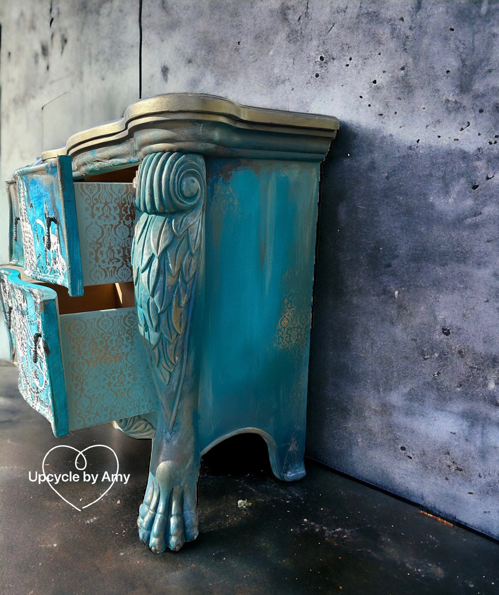 Bombe Chest. Moody Chandelier Accent Chest. Rustic Old World Bombay ...