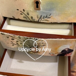 Jewelry Armoire. Dreamy Sunset Jewelry Box. Whimsical Goddess Jewelry ...