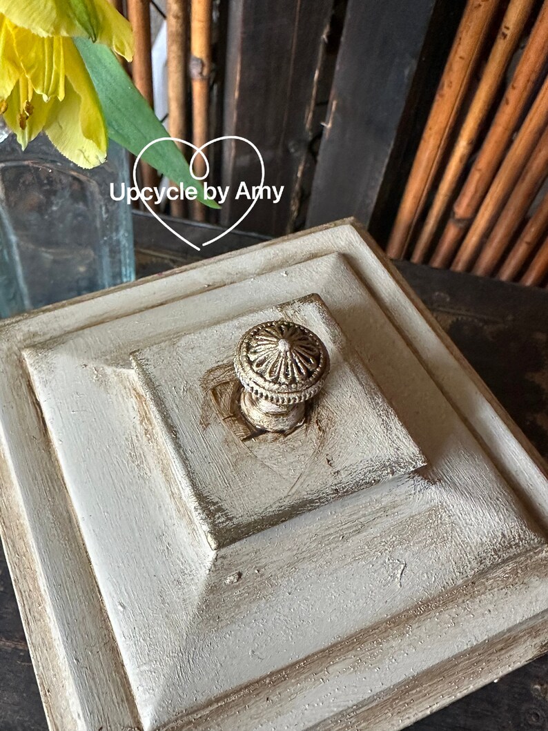 French Cameo Jewelry Box: Victorian Style Cream Keepsake - Etsy