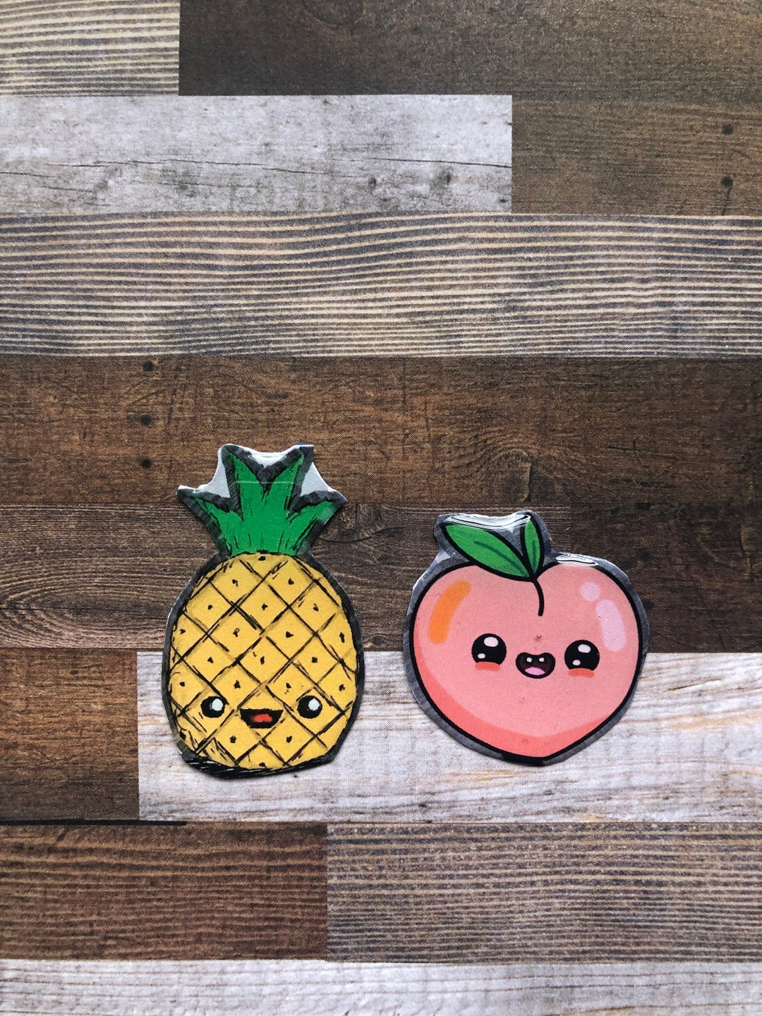 Pineapple and Peach Xray Markers - Etsy