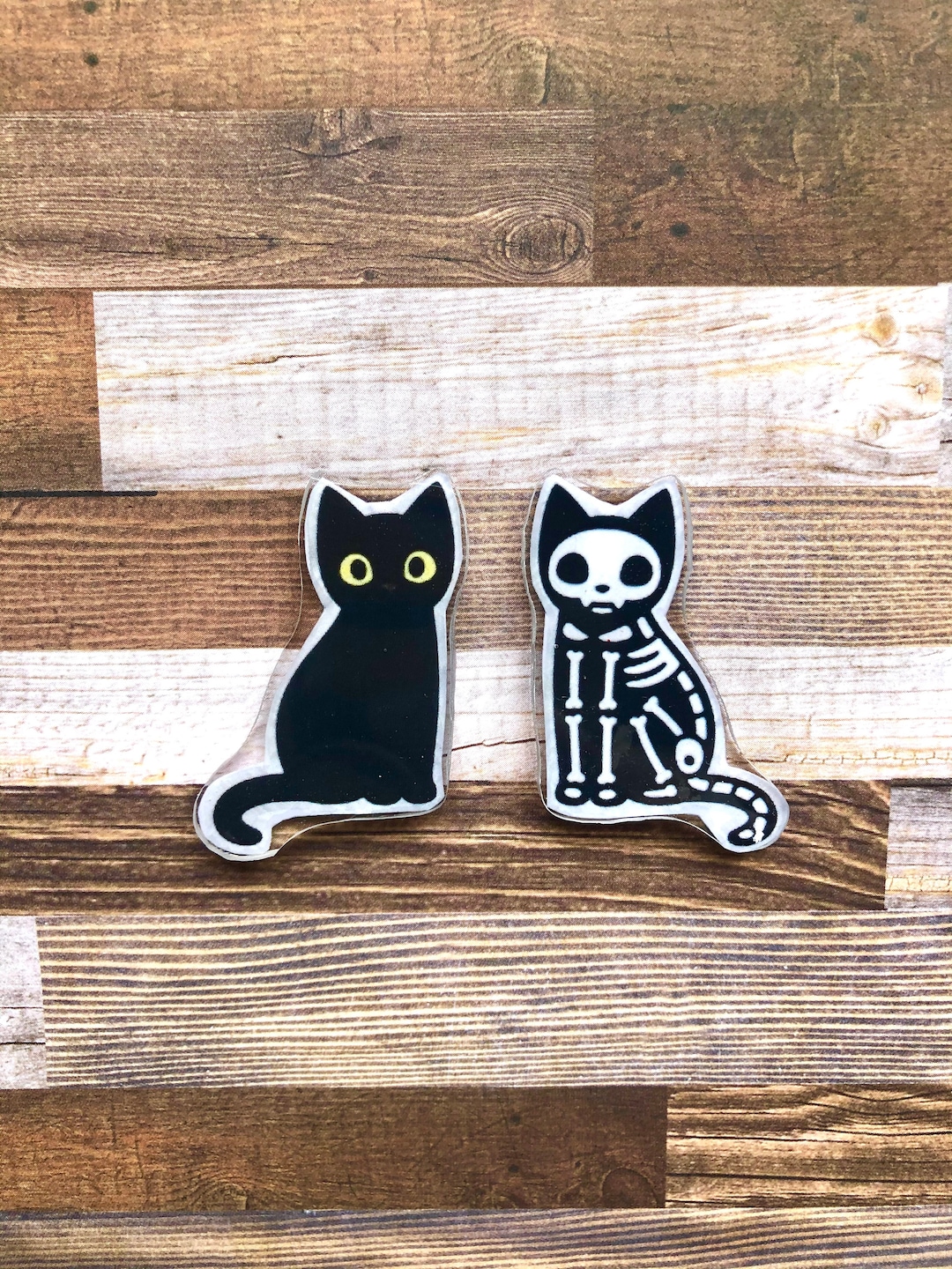 Black Cat Skeleton Cat Xray Markers - Etsy
