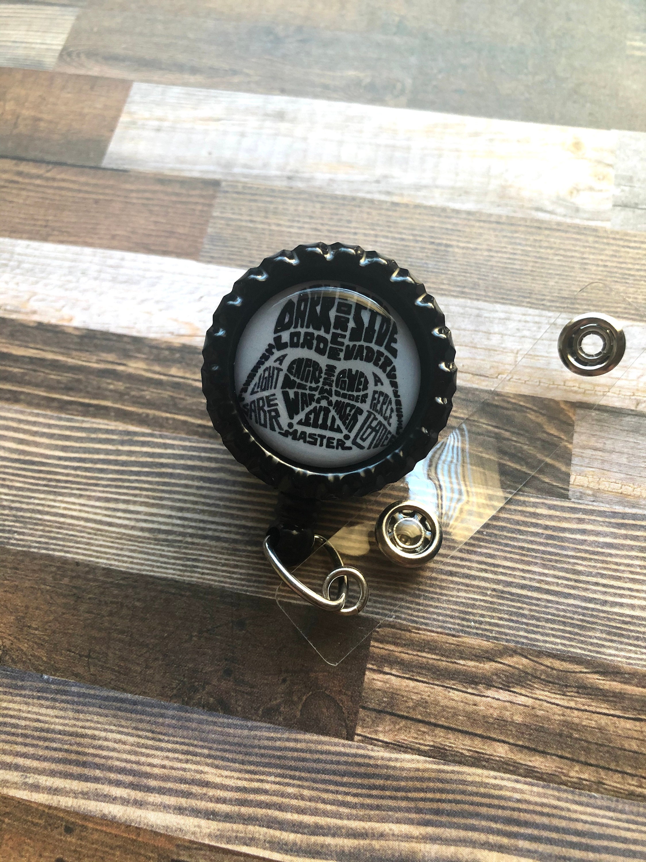 Star Wars Badge Reels alligator backs | Etsy