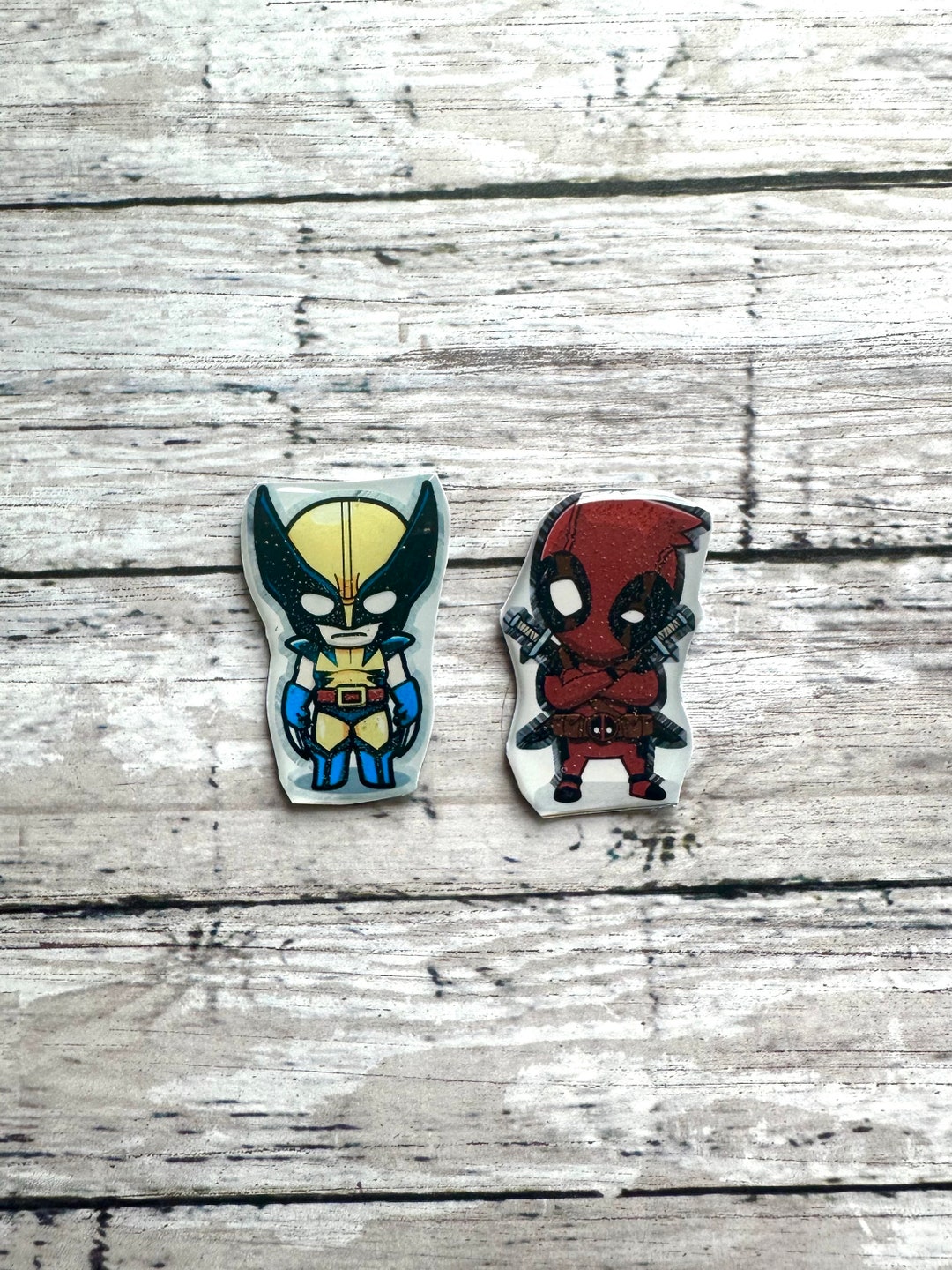 Wolverine and Deadpool Xray Markers - Etsy