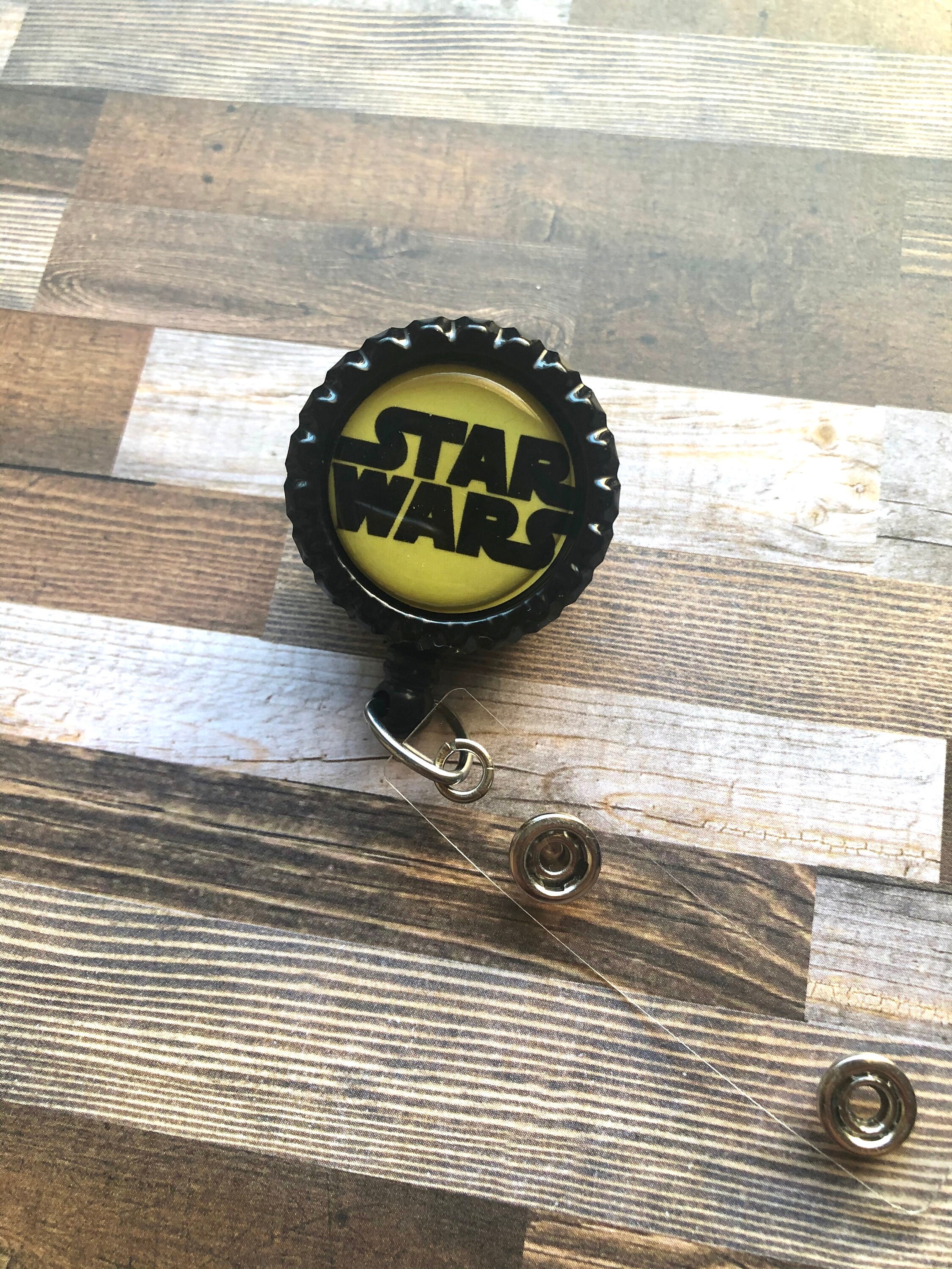 Star Wars Badge Reels alligator backs | Etsy