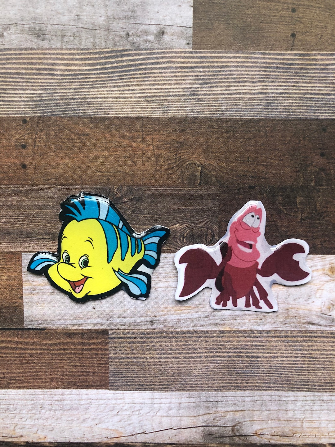 Flounder and Sebastian Xray Markers - Etsy