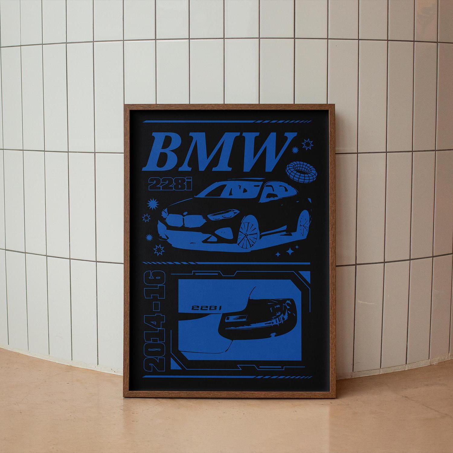 BMW Car Poster, Classic Car Poster, Y2k Poster, Gift for Boyfriend ...