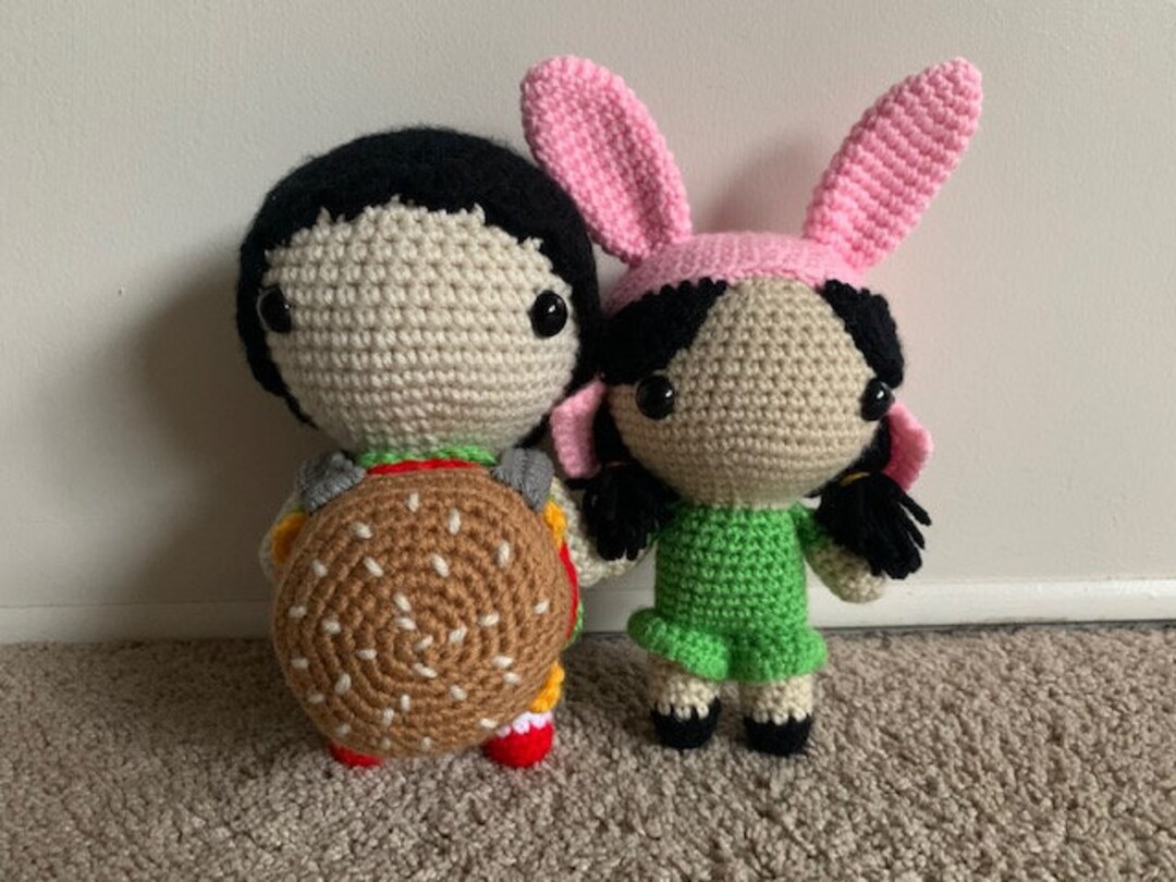 The Lunch Bunch Crochet Plush Set - Etsy