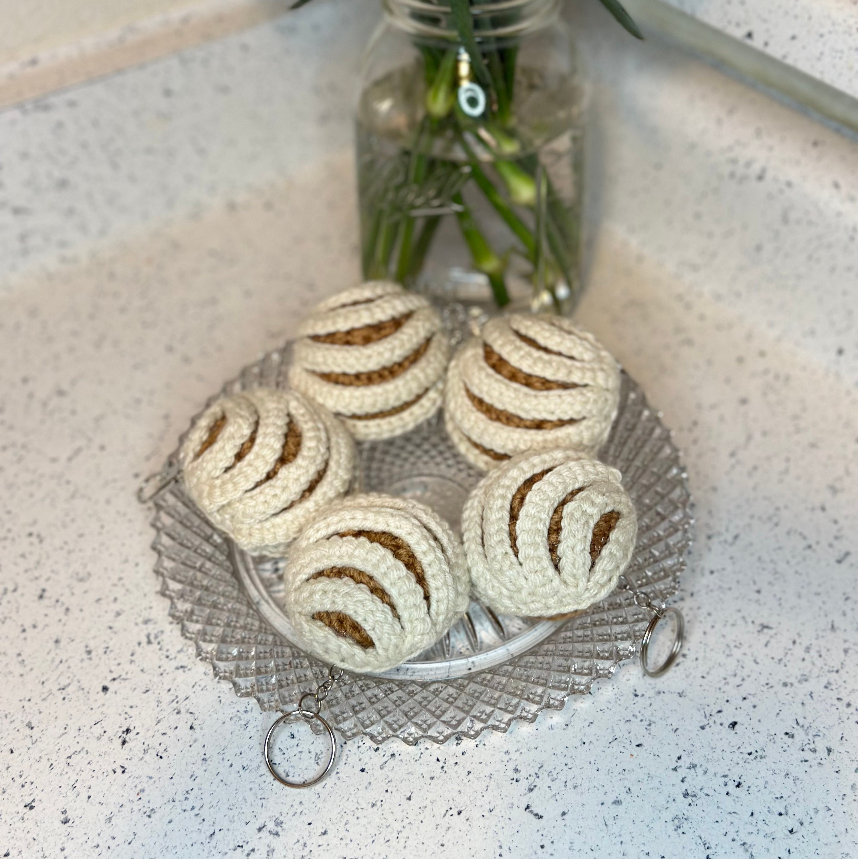 Crochet Concha Keychains - Etsy