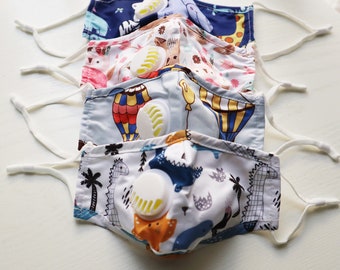 Kids face mask | Etsy