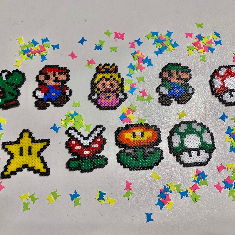Super Mario Magnets - Etsy