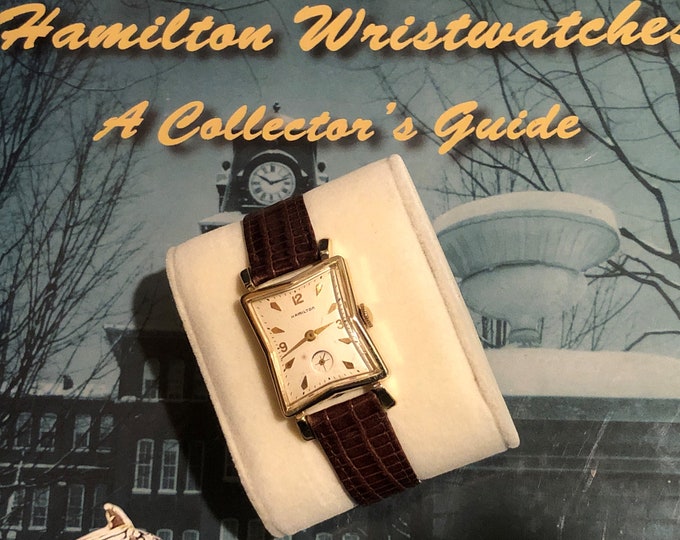 1950'S Vintage HAMILTON RUSSELL, Stunning Silver Dial, Serviced With ...