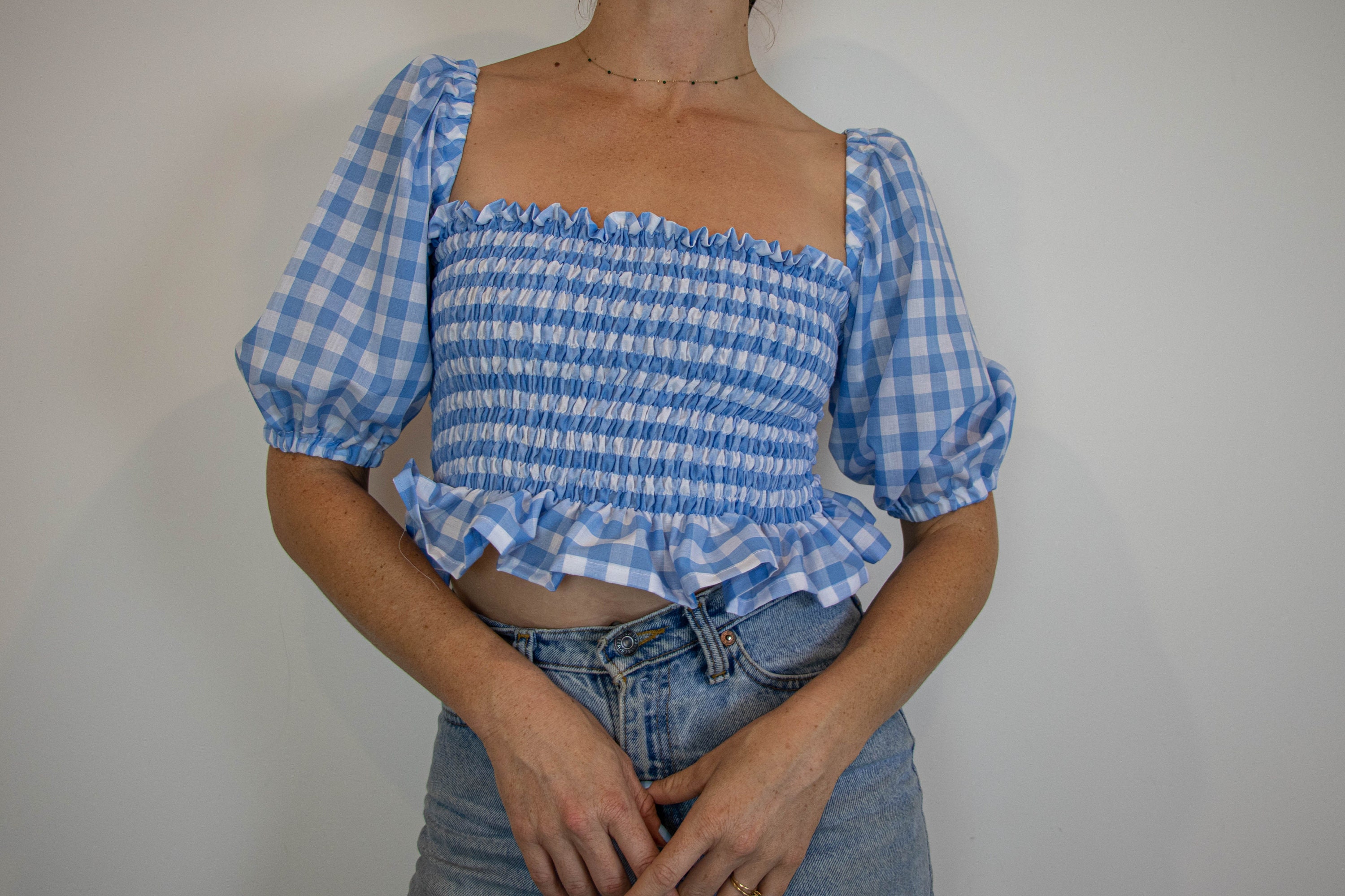 Sewing Pattern & Tutorial : Lil Puff Top - Etsy