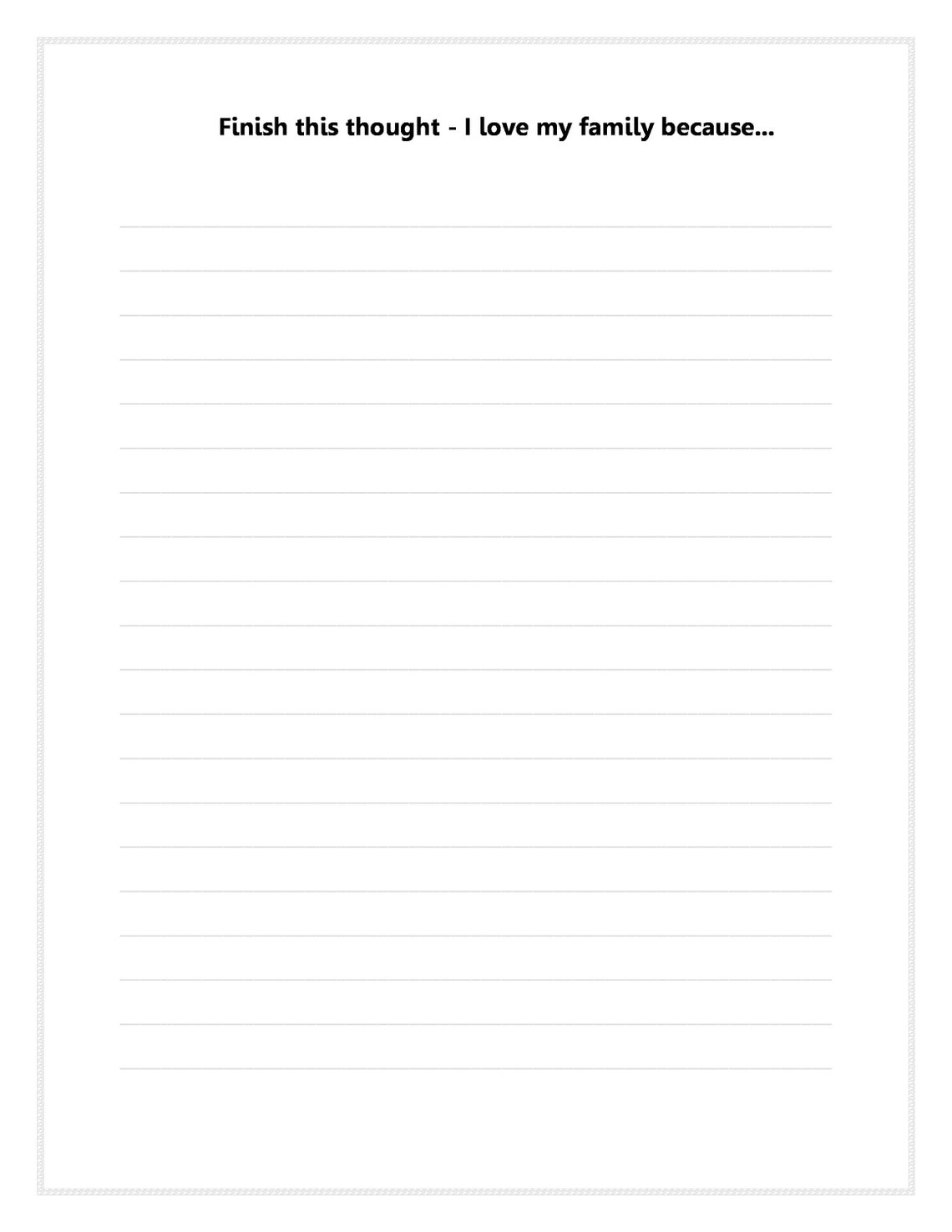 My Family My Heart Journal With Prompts and Quotes - Pink - Etsy