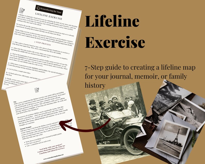 Lifeline Writing Exercise - Etsy