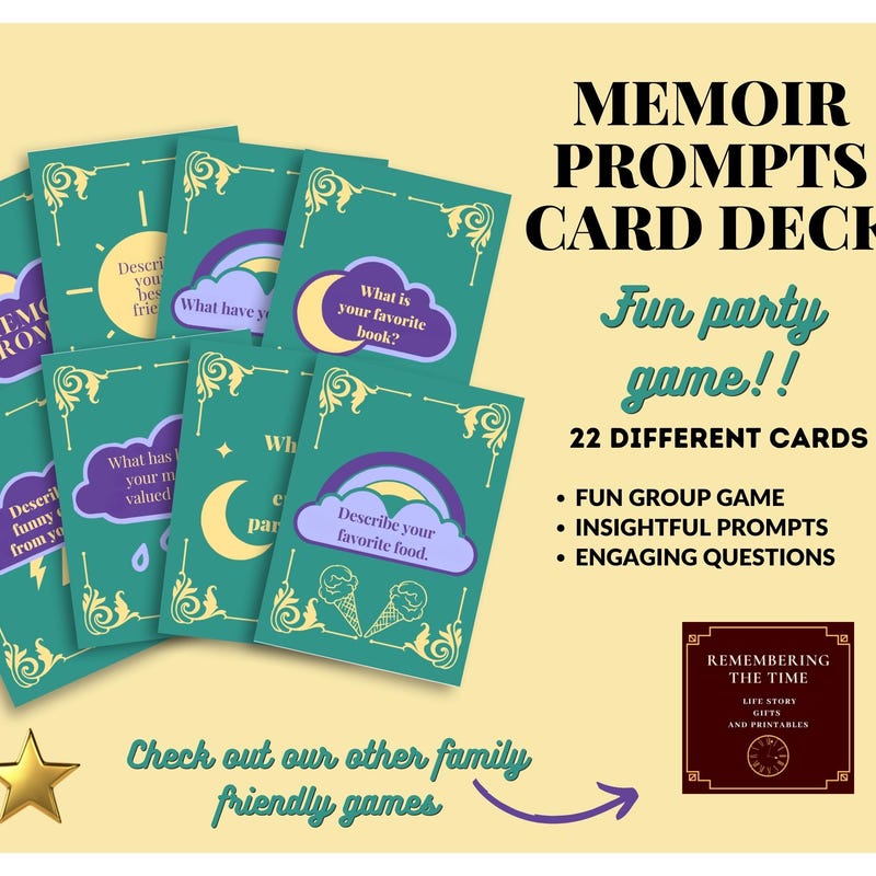 Storytelling Cards - Etsy