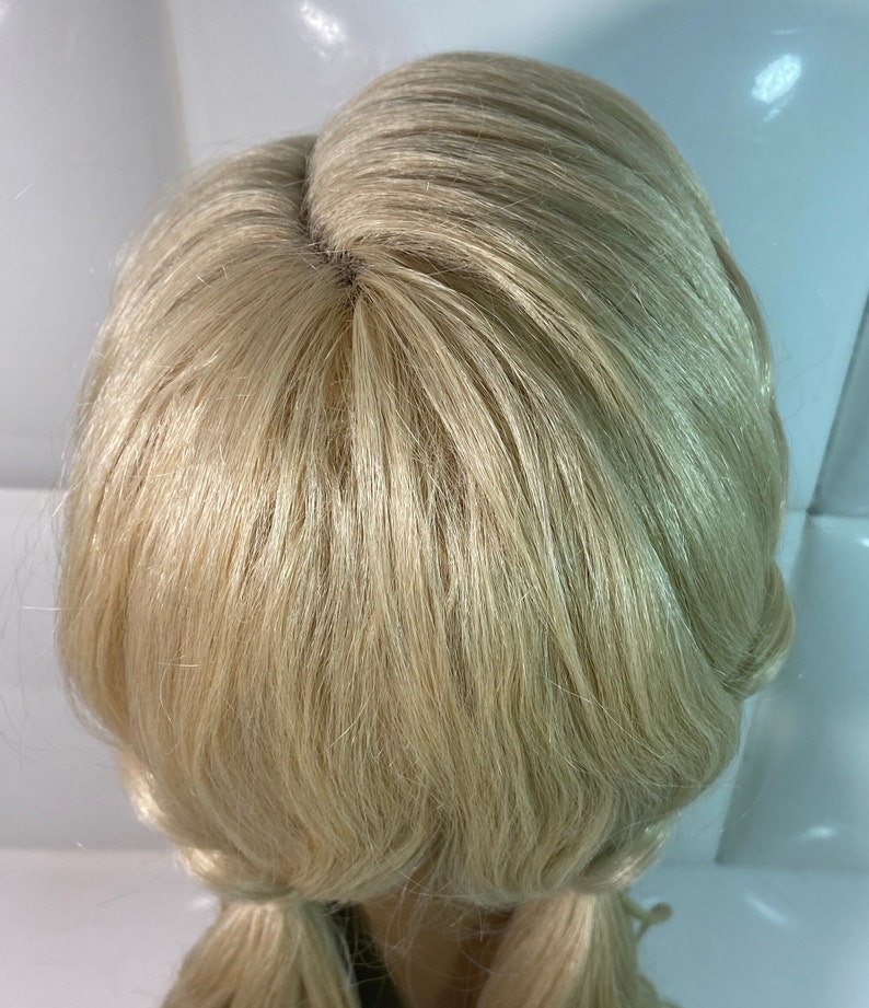 LIGHT BLONDE Swiss Lace Front Wig * Long Wavy Braids * Loose Waves ...