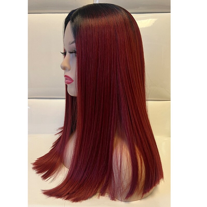 Short Red Wig - Etsy
